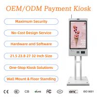 China 21.5/27/32 Inch POS Touch Screen Self Checkout Machine Payment Terminal Fast Food Self Ordering Kiosk for Restaurant for sale