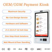 China Fast Food Self Service Kiosk Touch Screen Self Service Scan QR Code Ticket Printer Cash Ordering Payment Kiosk for Restaurant for sale