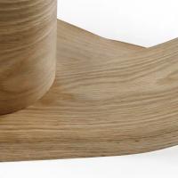 China White Oak Wood Veneer 0.6-1.2mm Thickness for Furniture and Cabinets - ISO9001 FSC Certified for sale