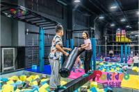 China Indoor Sports Playground for Adults and Kids Bettaplay Commercial Indoor Trampoline Park Jumping Zone Fun Park Equipment for sale
