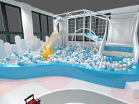 China Customized Colors BettaPlay Kids Indoor Macaron Soft Playground Small Area Play Center for Girls for sale
