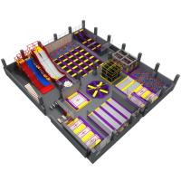 China Bettaplay Commercial Indoor Training Gym Equipment Presents Amusement Park Trampoline Bed for Kids and Adults for sale
