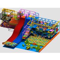 China Apply to Theme Park Trampoline Park Pokiddo Slam Dunk Basketball Indoor Playground Ninja Warrior Course with Protective Net for sale