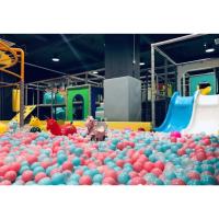 China Galvanized Tube PP Spring The Perfect Combination for an Indoor Commercial Playground Trampoline Park at a Resort Hotel for sale