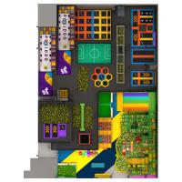 China Children's Indoor Play Maze Indoor Playground Equipment for 3-12 Years Old Kids for sale