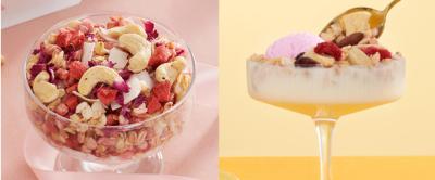 China Customized Bulk Packaged Healthy Food Fruits Muesli Breakfast Instant Oat Cereal for sale