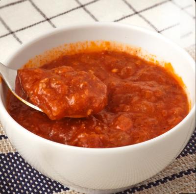 China Healthy Food Canned Tomato Ketchup 70g Tomato Paste 28-30% Concentrations for sale