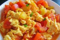 China HACCP Scrambled Eggs With Tomatoes Pre Made Frozen Meals for sale