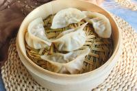 China 24 Month Shelflife Steamed Chinese Dumplings With Organic Mushrooms Meat for sale