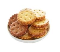 China ODM Organic Bakery Cookies Biscuit 20g Creamy Taste Snack Sandwich Biscuits for sale