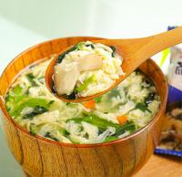 China Fresh Vegetables Egg Seaweed Soup Instant for sale
