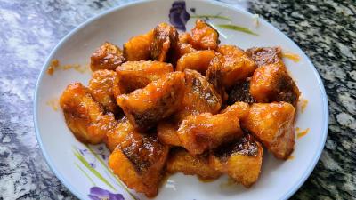 China 100% Restored Delicious Chinatown Classic Dish Sweet And Sour Fish Nuggets Ready-To-Eat Packaging for sale