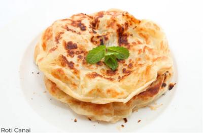 China Organic Wheat Hand Pancakes With Crispy Skin Malaysian Classic Gourmet for sale