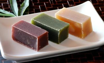 China Chinese Traditional Refreshment Red Bean Yokan Sweets 500g Leisure Snacks for sale