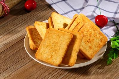China Vacuum Packed Puffed Snacks Cumin Flavored Baked Chinese Bread for sale