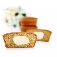 China Halal Custard Cream Cake Soft Cake Cookies Egg Yolk Pie for sale
