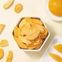 China Plastic Bag Preserves Food Snack Non Gmo Freeze Dried Yellow Peach for sale