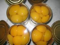 China Bulk Home Canned Foods Fresh Yellow Peach Canned Fruit 280g for sale