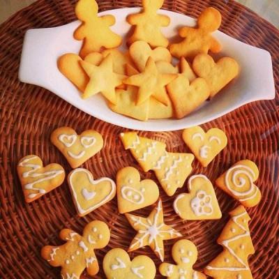 China Sweet Crisp Cookies And Cakes Butter Biscuit Cookies ISO9001 for sale