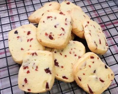 China 120g Custom Cranberry Butter Cookies Biscuits Refrigerated Packaging for sale
