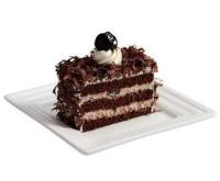 China Chocolate Sponge Black Forest Cake With Rich Cherry Filling for sale