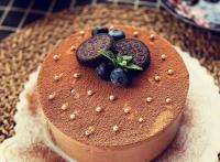 China OEM ODM Soft Cake Cookies Chocolate Mousse Cake ISO9001 for sale
