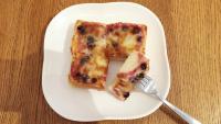 China HACCP Sweet Pastry Desserts Healthy Blueberry French Toast for sale