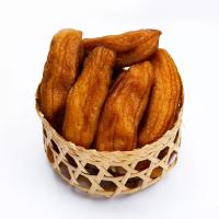 China Sweet Sun Dried Banana Strips Chips Dehydrated Bananas Vacuum Packaging for sale