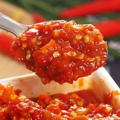 China Fresh Taste Red Chili Paste Hot Pepper Sauce 24 Months Shelflife for sale