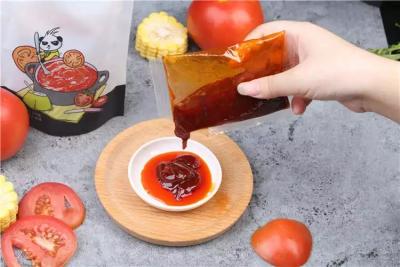 China Plastic Bag Seasoning Condiments Tomato Hot Pot Soup Base Spaghetti Sauce for sale