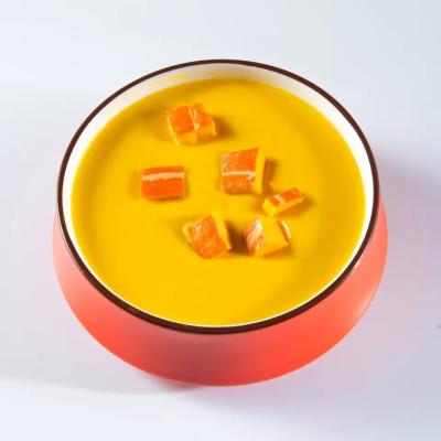 China 3 Minute Instant Ready To Eat Packed Food Cream Pumpkin Soup Restaurant Grade for sale