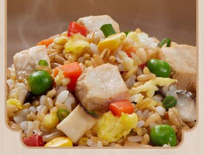 China China Mre Meals Ready To Eat Rice Fry Pan Instant Fried Rice for sale