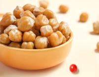 China Premium Quality Canned Pulses Salty Chickpeas  400g Canned Food Easy Open Lid Steamed 0.4 Kg Water for sale