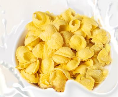 China Breakfast Cereal Corn Flakes Manufacturing Cornflakes packaged healthy food for sale