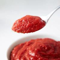 China Canned Or Sachet Tomato Paste 70g 800g 2200g Easy Open With Customized Private Brand Paste  Tomatoes Seasoning Condiment for sale