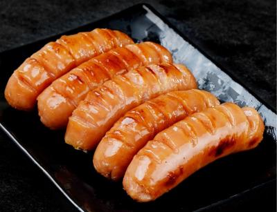 China 100% Natural Meat  Ready To Eat High Protein Low Carb Original Flavour Roast Pork Sausage Frozen Prepared Meals for sale