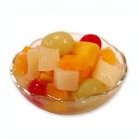 China Canned Mixed Fruit Type Cocktail In Syrup Grape / Cherry / Peach / Pear for sale