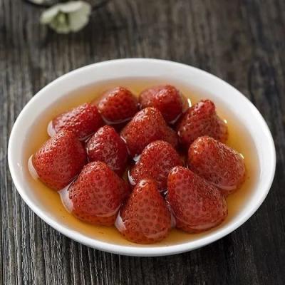 China HALAL Canned Strawberry Fruit In Light Syrup For Import And Export for sale