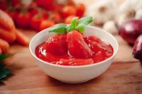 China Custom Whole Peeled Tomatoes Canned Healthy Food Tomato Paste Sauces for sale