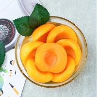 China Mygou Foods Delicious Canned Yellow Peach In Light Syrup for sale
