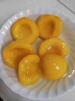 China 820g Yellow Peach Halves Canned HALAL Certification In Light Syrup / In Heavy Syrup for sale