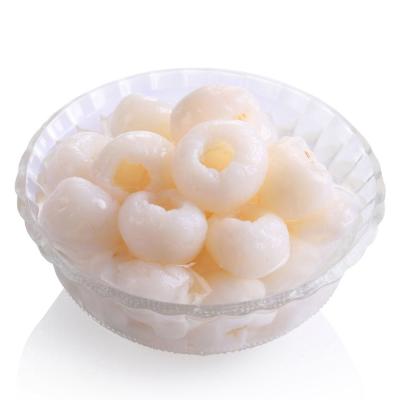 China HALAL 0.20 - 0.50% Acid Lychee Canned Fruit GMO Cultivation Syrup Preservation Process for sale