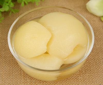 China HALAL Certification 420g Light Sweet Tasty Canned Pear Nutrition Canning Fresh Pears for sale
