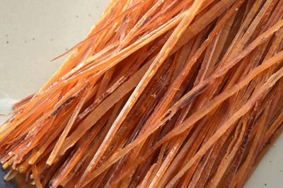 China Delicious Grilled Dried Red Shredded Squid 50g / Custom for sale