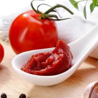 China 210g 400g Home Canned Tomato Paste In Different Sizes 100% Purity In 28 - 30% Brix for sale