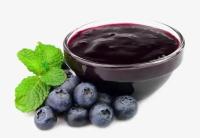 China Organic Blueberry Paste Jam In 3KG Bottles Fruit Jam Canned for sale