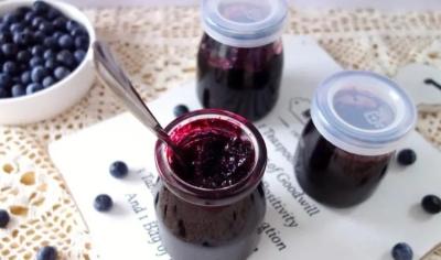 China Free Samples Organic Blueberry Jam In 3KG Bottles for sale
