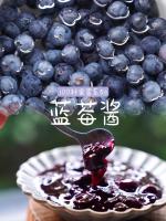 China Delicious Blueberry Jam Fruit Syrup For Breakfast 220gBlueberry Jam Syrup 220g for sale