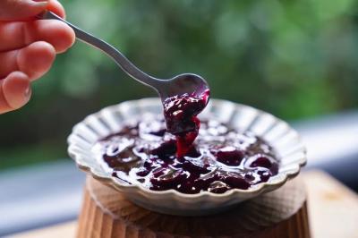 China Organic Blueberry Jam OEM Packages And Weight From Mygou 1000g / Can for sale