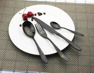 China Newto NC560 ORI black flatware/dinnerware/colorful cutlery/tableware for sale